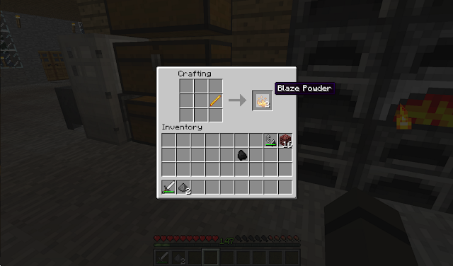 Minecraft How To: How to make Fire Charge