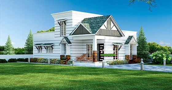 Small colonial style house architecture - Kerala Home Design and Floor ...