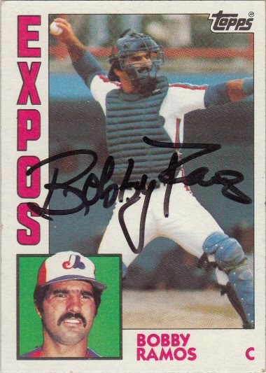 Daily Autograph: Bobby Ramos