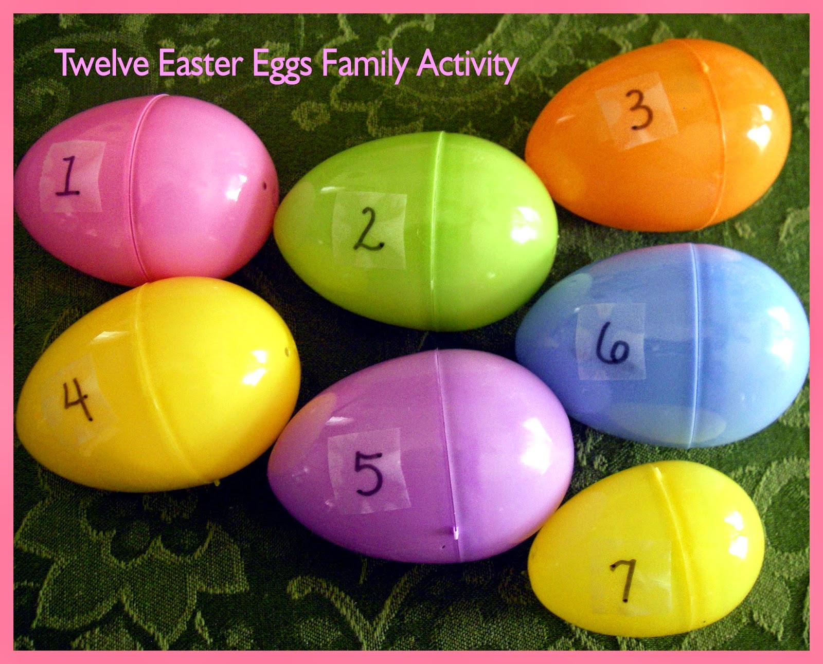 Serendipity Hollow: Twelve Easter Eggs Activity