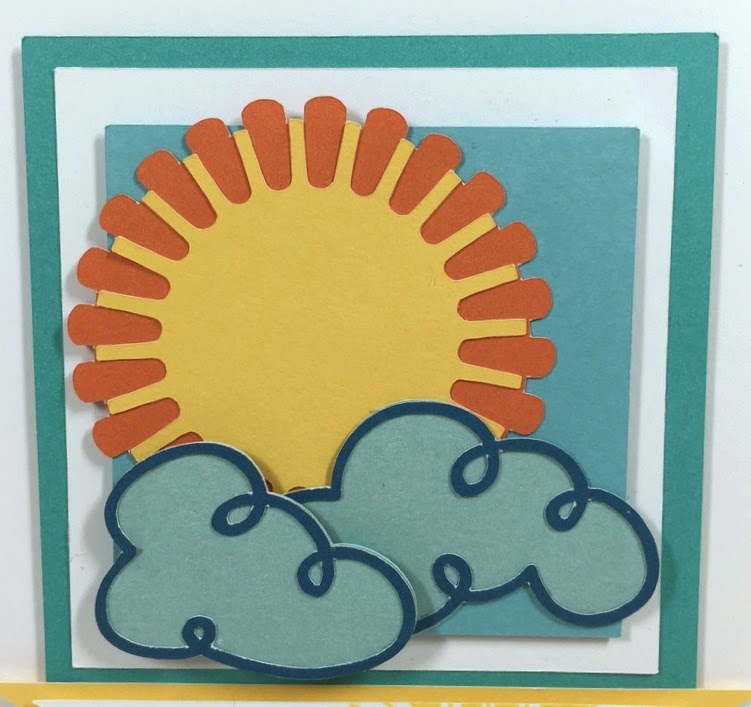 Courtney Lane Designs: Cricut Sunshine card