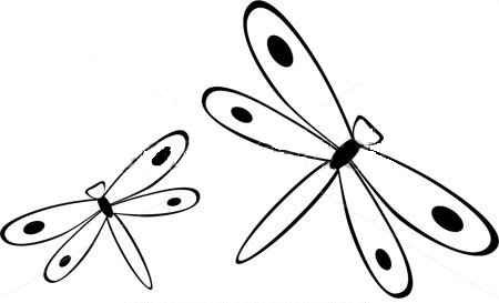 Planse de colorat si fise pentru copii: LIBELULA - PLANSE de colorat cu ...