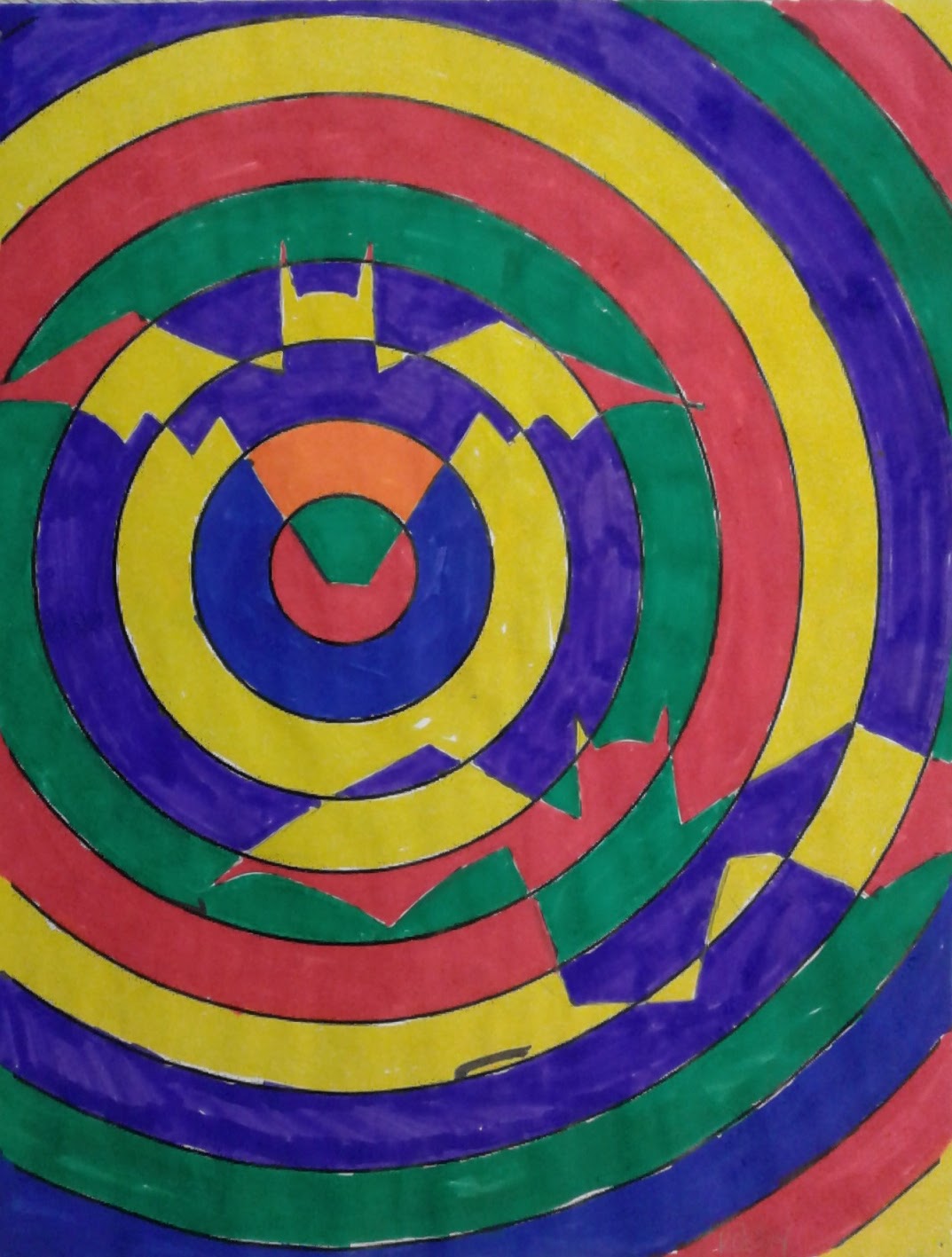 a faithful attempt: Concentric Circles Marker Design