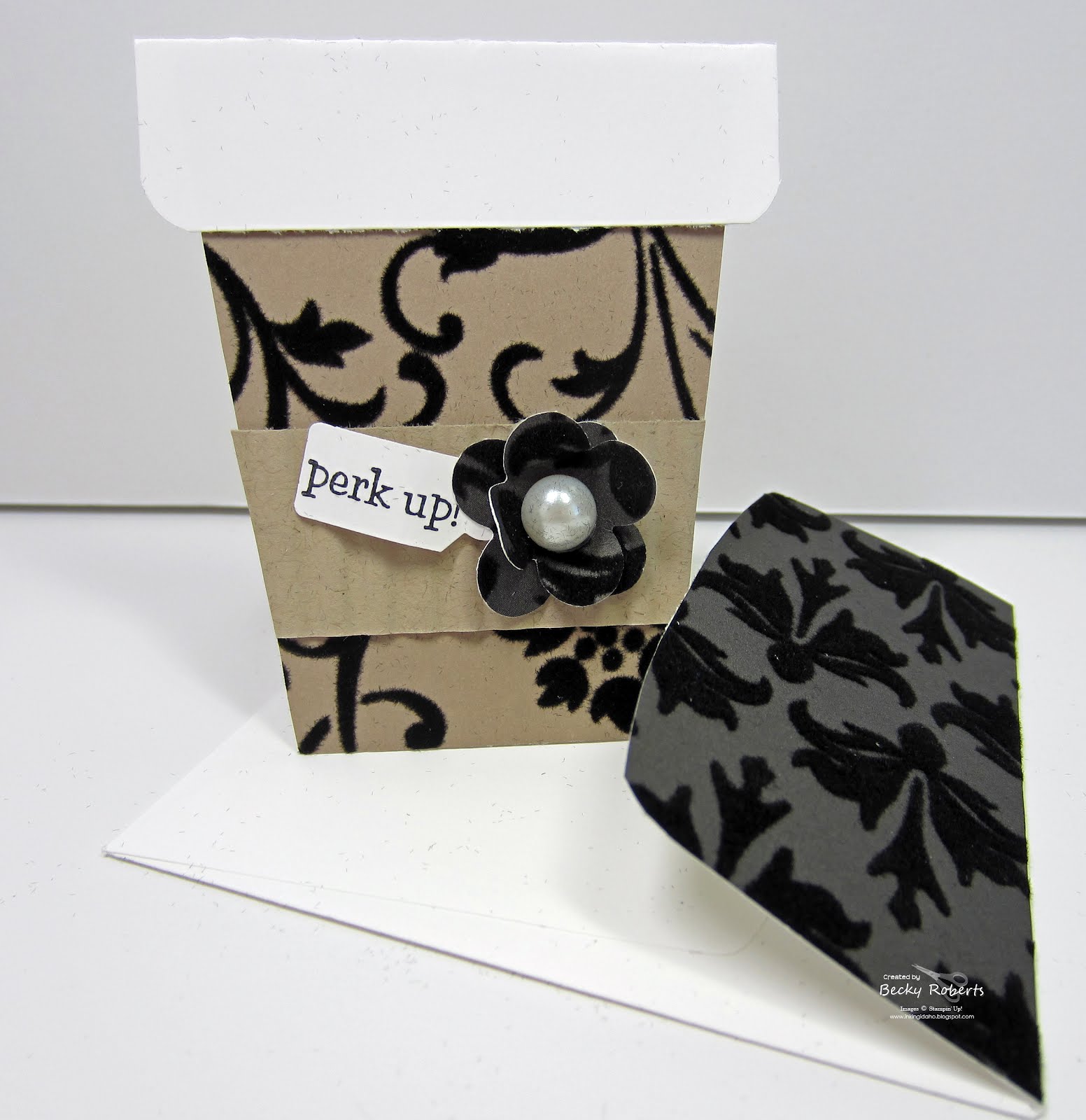Inking Idaho: 3x3 Coffee Cup Cards How-To