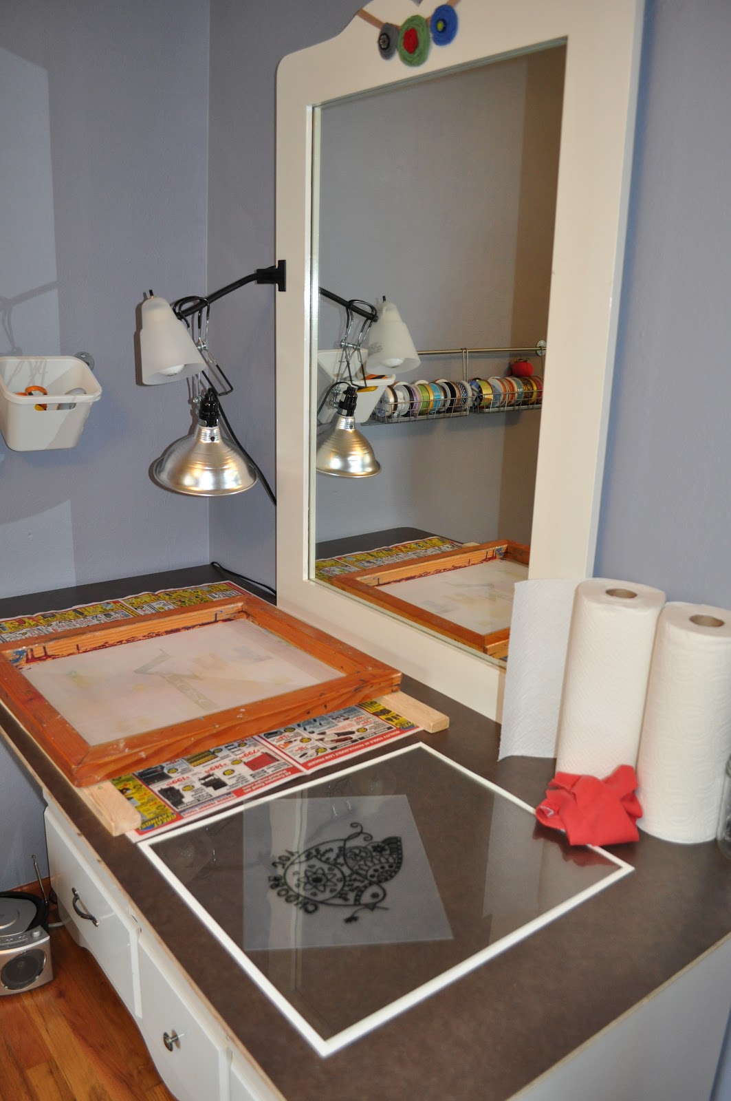 The Groovy Mess: Supplies Needed For Screen Printing On Fabric