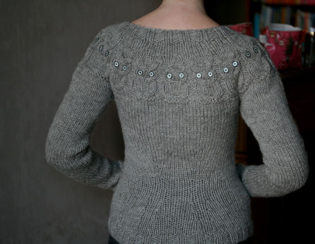 Irina: Owl Design Jumper. PATTERNS.
