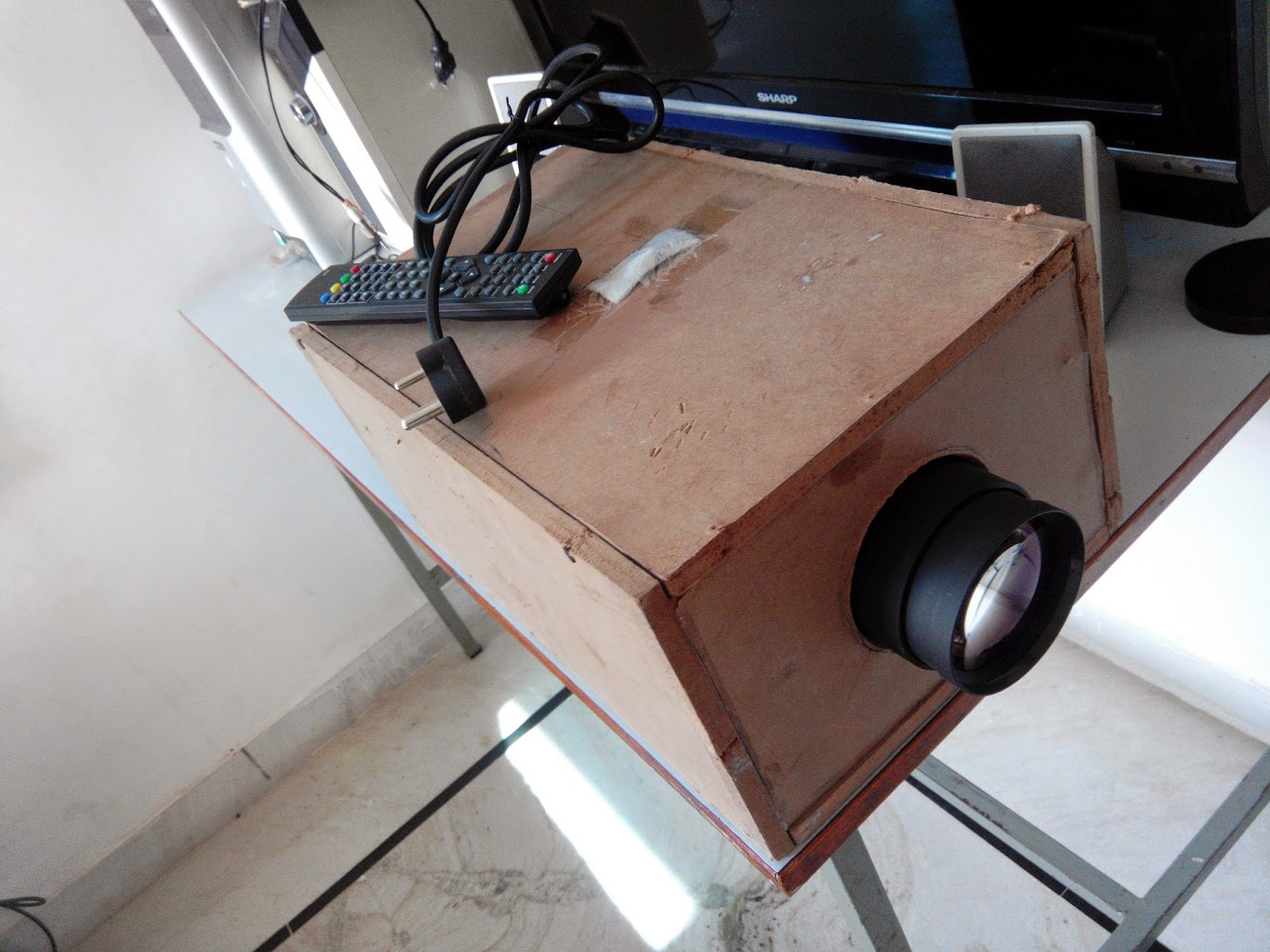 DIY Full HD 100" Home Made Projector