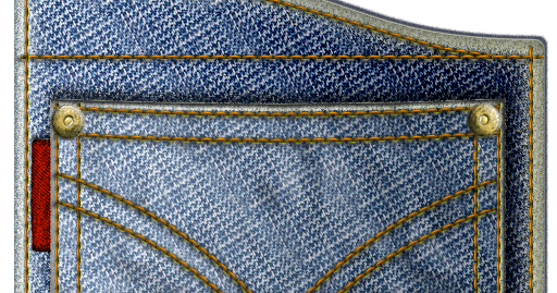 ForgetMeNot: denim pockets