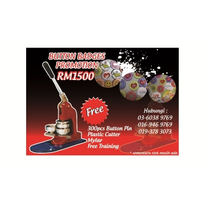 Printing tshirt: MESIN BUTTON BADGES