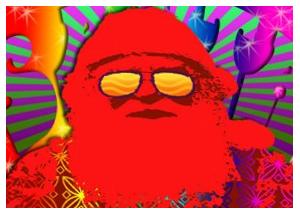 Psychedelic Santa