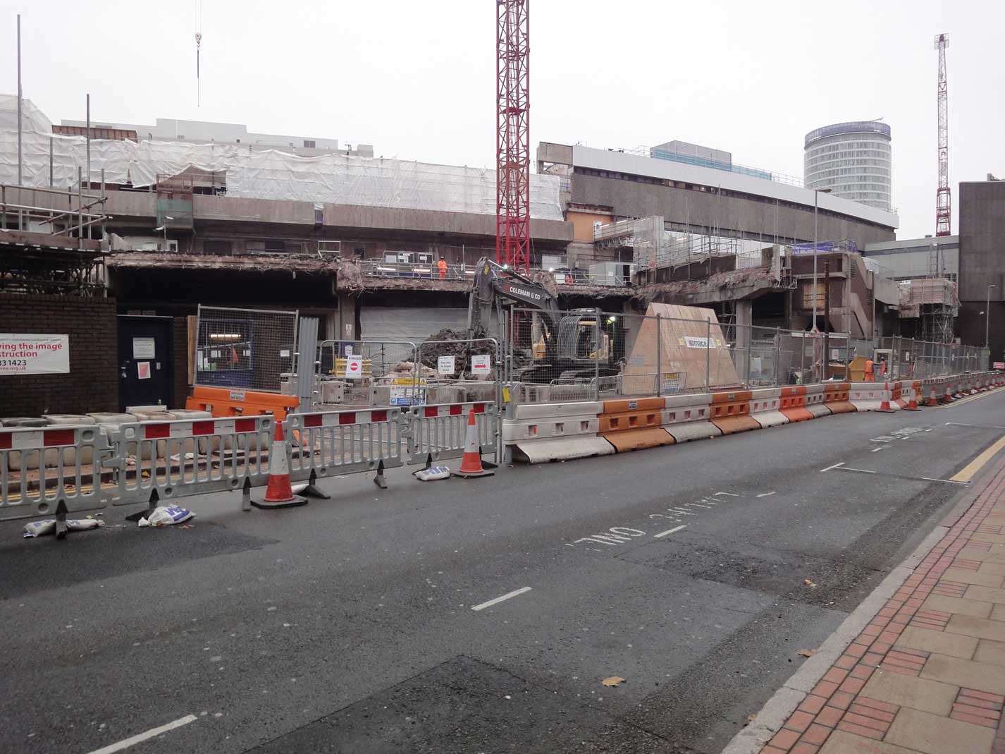 Platform alteration - New Street redevelopment update