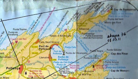 viajedejavi.Baleares: Etapa 36 (278) Port de Pollença-Puig de María