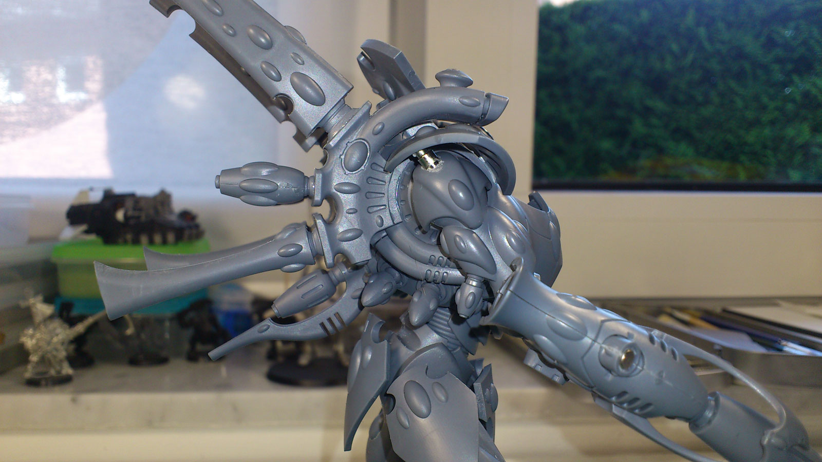 Stephanius 40k: Wraithknight magnetized with full weapon options