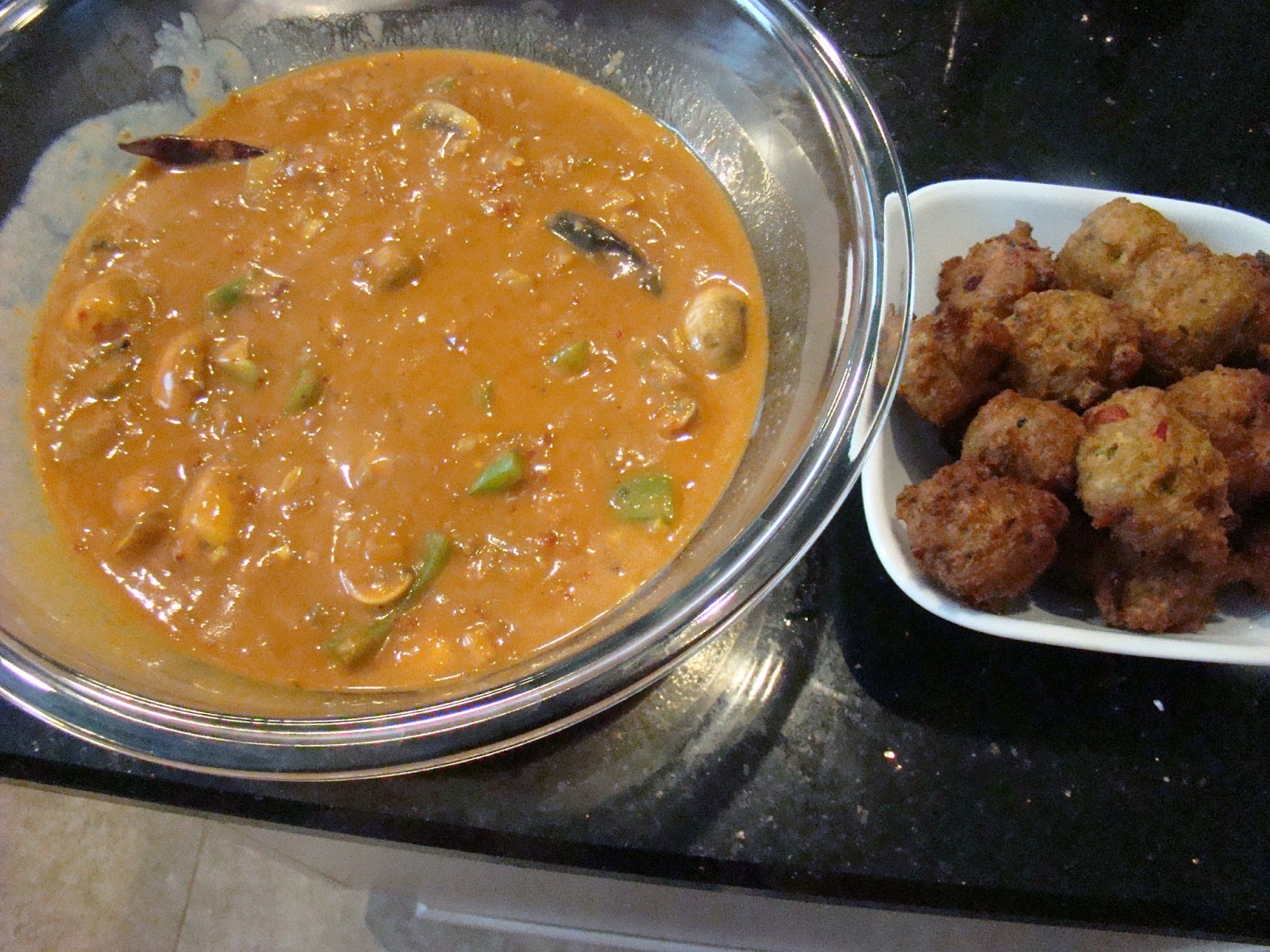 My Favorite Recipes Collection: Edamame and Veggie Munchurian