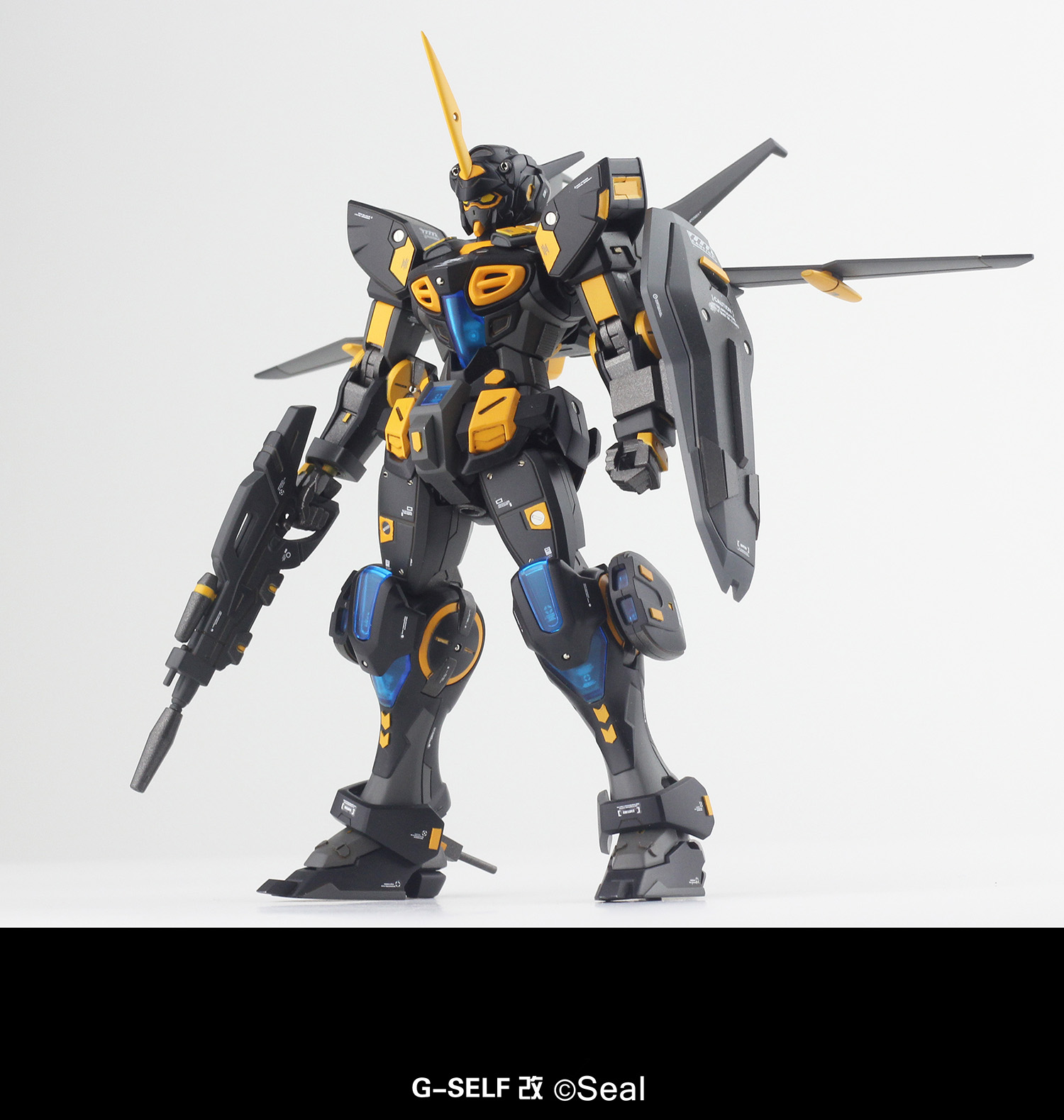 GUNDAM GUY: HG 1/144 G-Self Custom - Customized Build