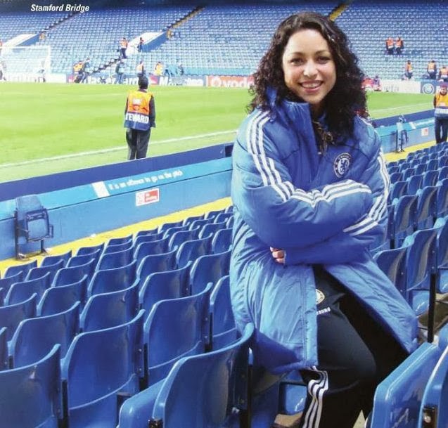 omg9ja: PHOTOS: Meet Chelsea FC's female Physio, Eva Carneiro