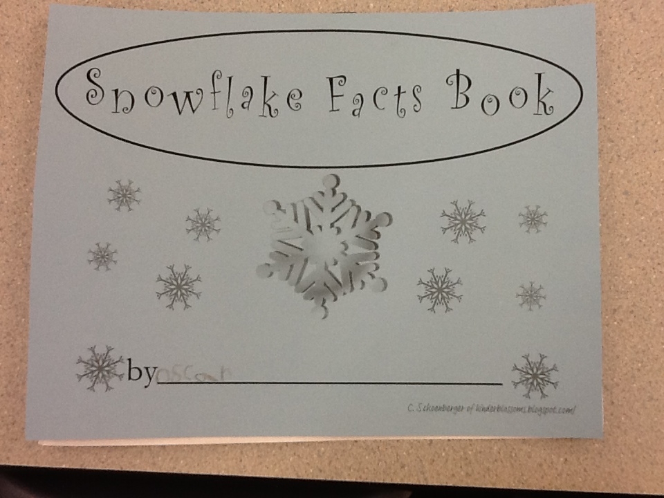 Christina's Kinder Blossoms: Winter Snow Unit
