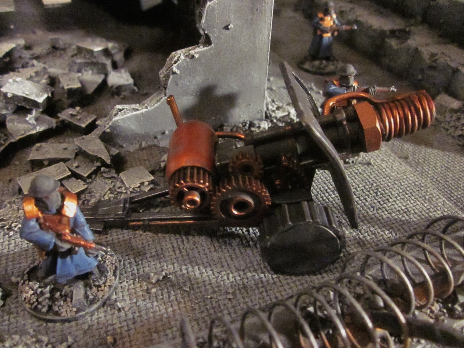 Battleground Hobbies: How To: Steampunk Artillery for IHMN or Warhammer 40k