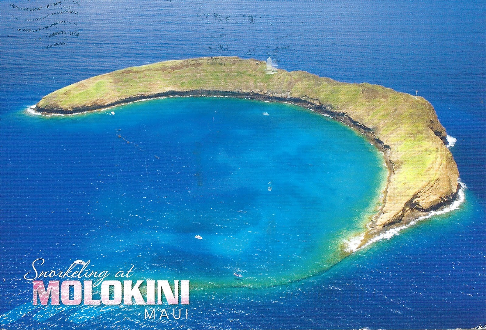 MY POSTCARD-PAGE: USA ~Molokini crater - Maui