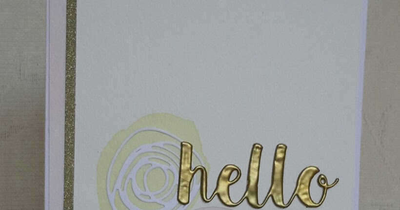 Contagiously Crafty: A Rose Hello Notecard Set