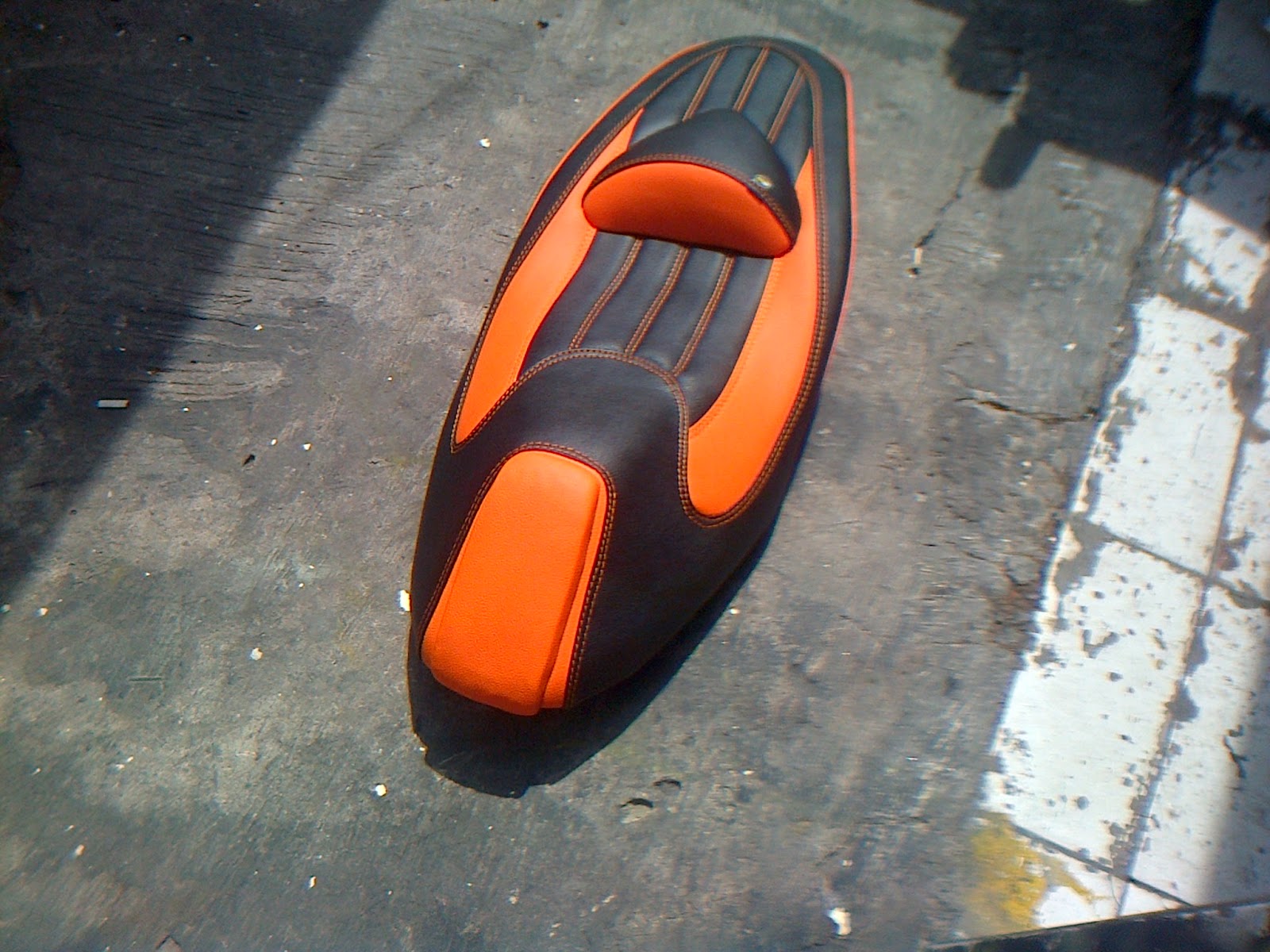 Modifikasi JOK MOTOR: JOK VARIO 125 Model PCX RETRO Pesanan Mr. UDIN ...