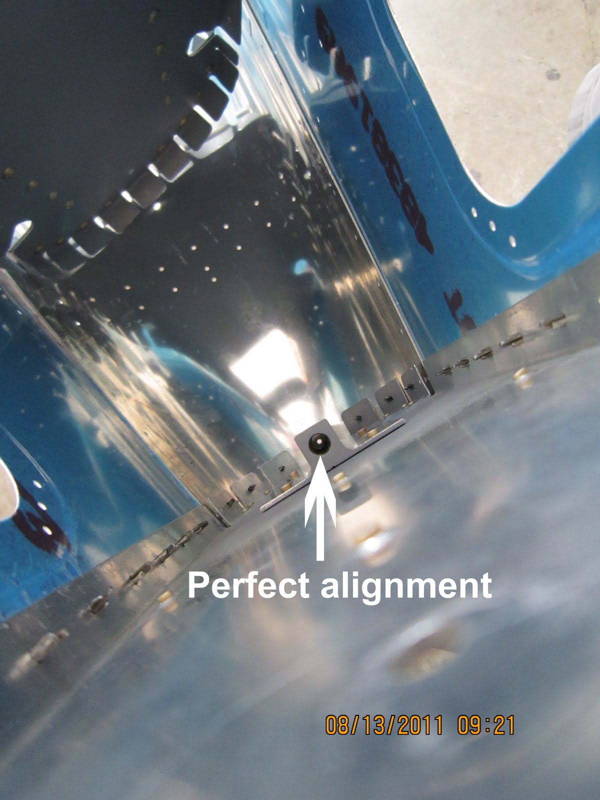 Larry's Airplane: Ready to Match Drill Aft Fuselage