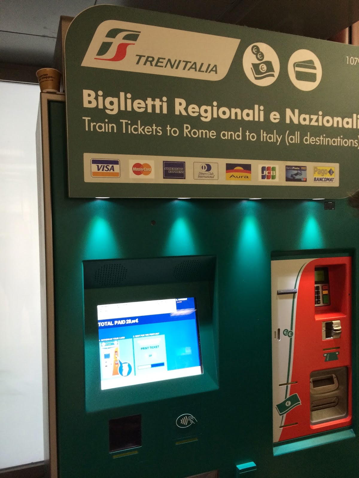 Leonardo Express - Rome, Italy - Travel is my favorite Sport