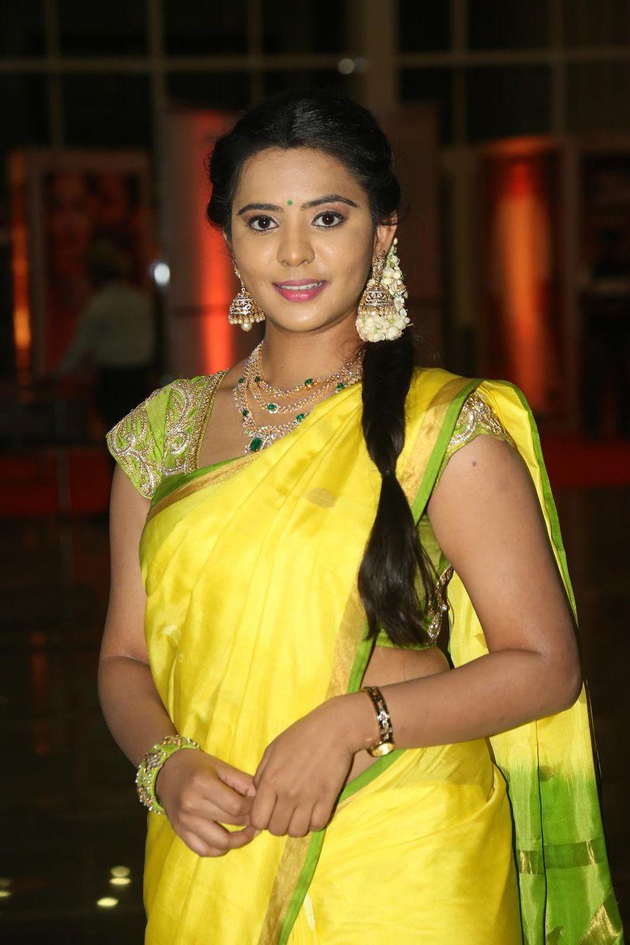 Actress Manasa Saree Photos Anandps