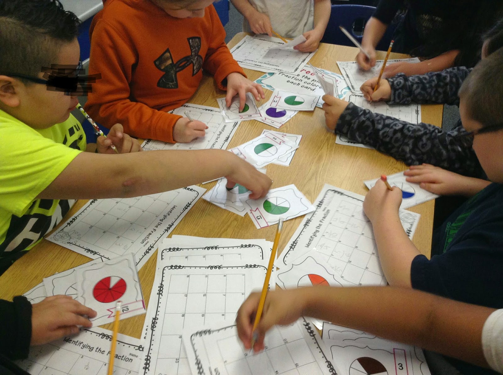 Adam Thompson's Classroom : Fraction Task Cards