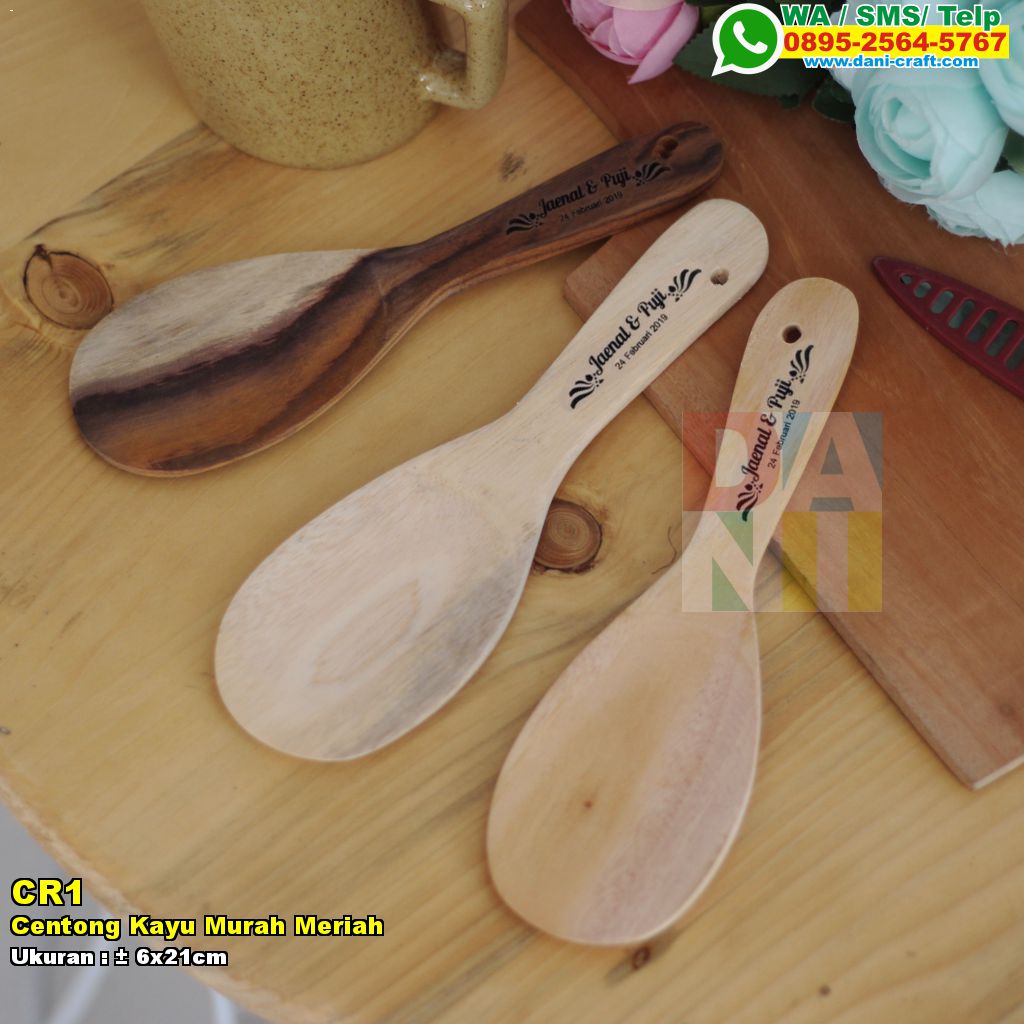 Centong Kayu Murah Meriah | Souvenir Pernikahan