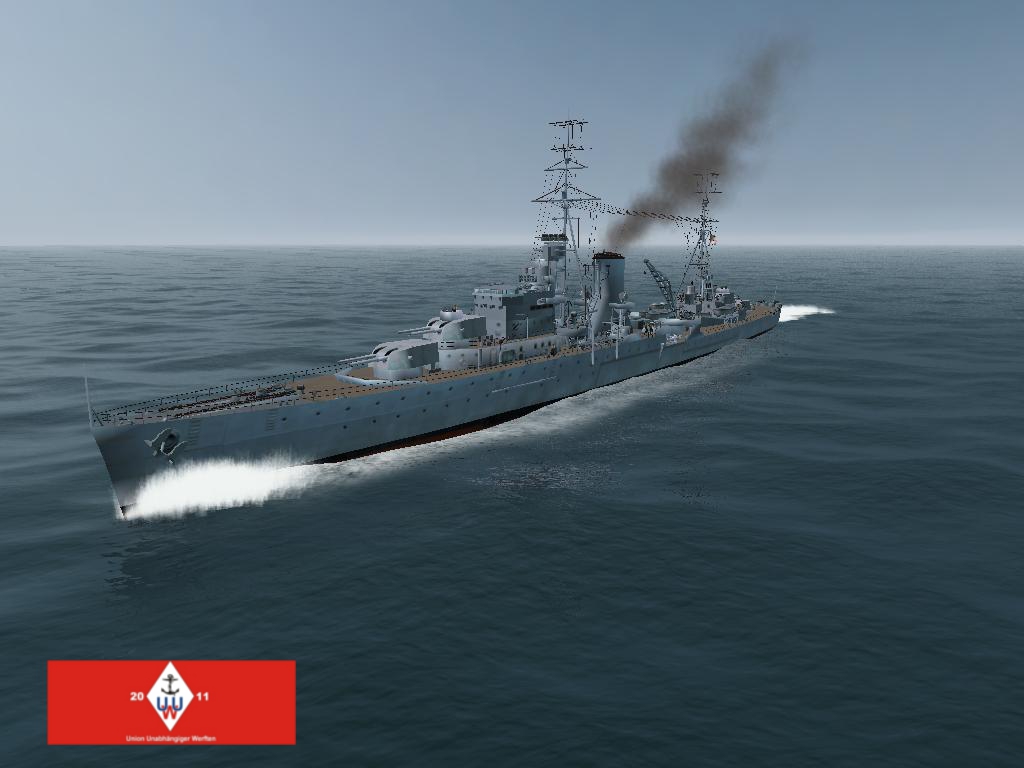 Union unabhängiger Werften - Silent Hunter Mods: [REL] SH3-MOD: HMS LEANDER