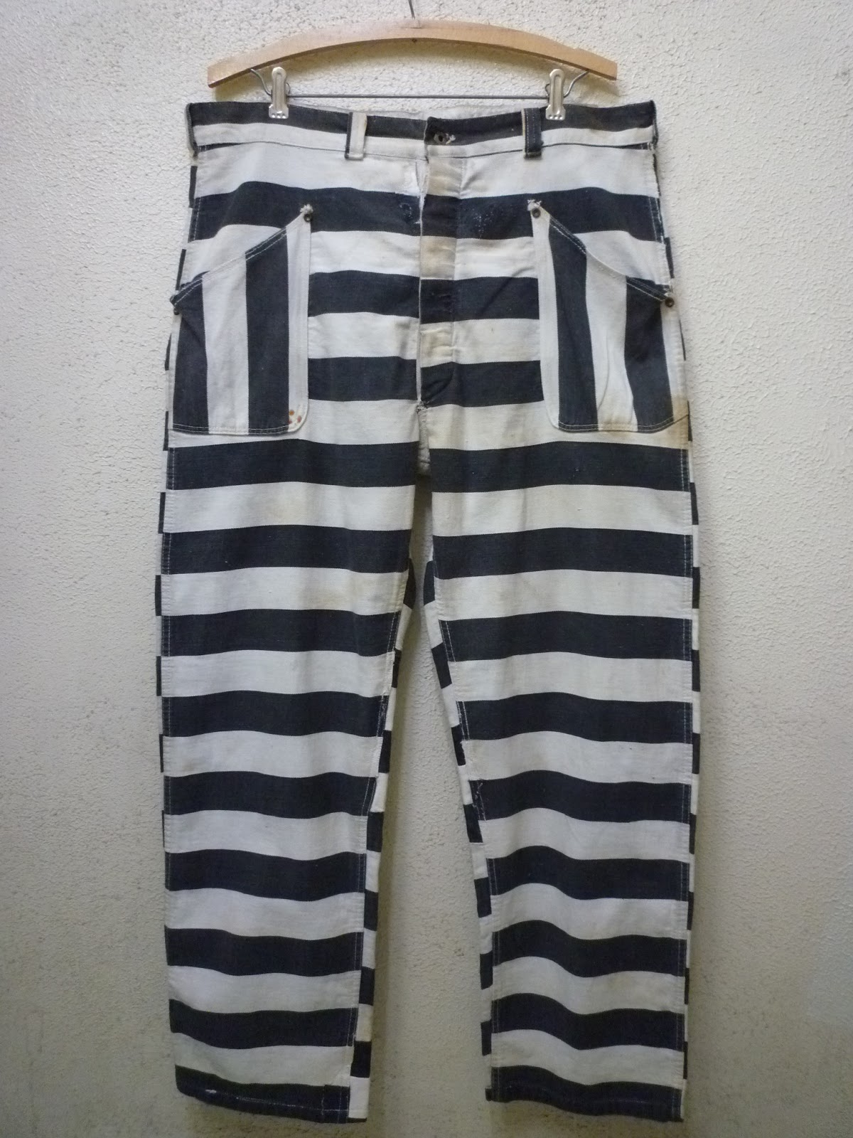 高円寺 古着屋 ナウ オア ネバー : JAIL PRISONER PANTS