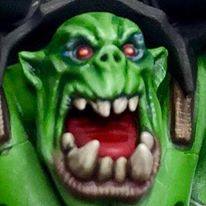 Daemon Inks Studios: Tutorial: Painting Orc/Ork/Orruk Skin By Chris