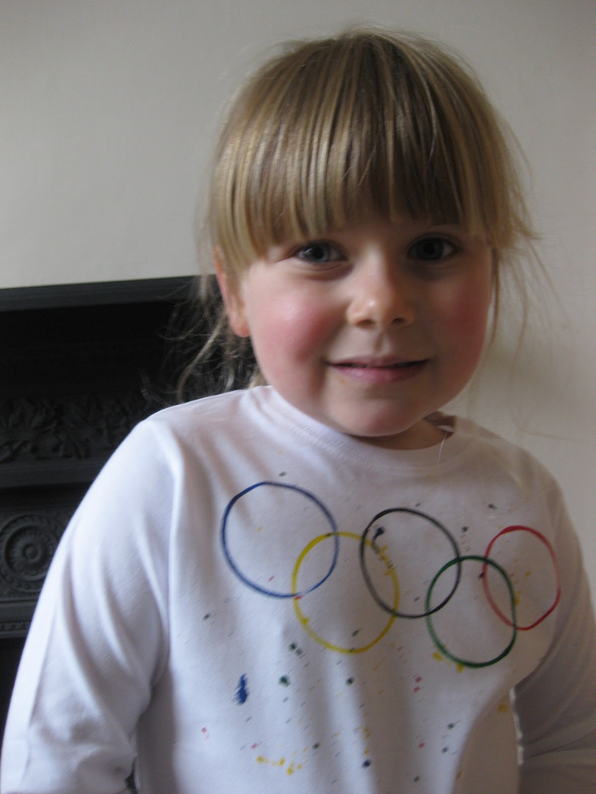 Me and my shadow: Olympic Rings T-shirt