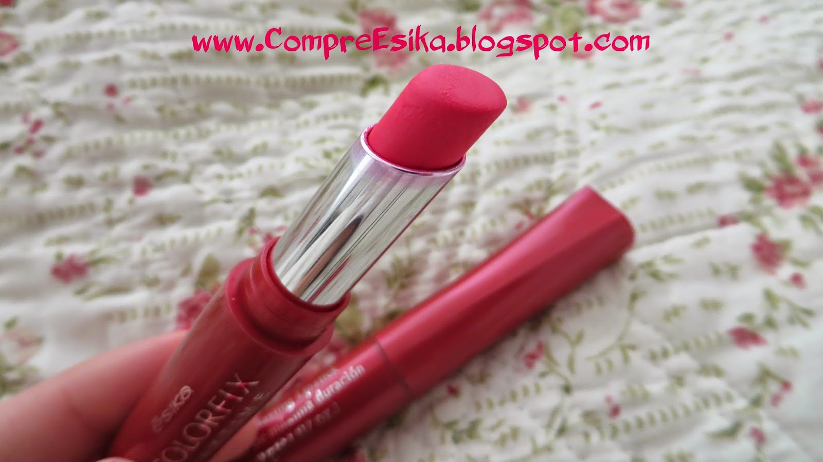 Ésika, Cyzone, L'Bel: Revisión: Labial Colorfix Maxtime de Máxima ...