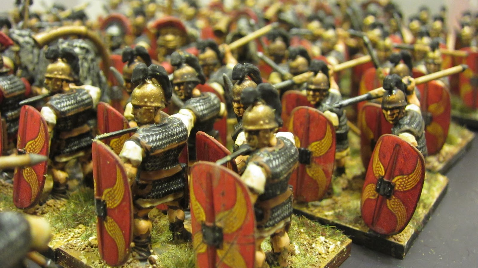1000 Foot General: My Tips for Wargames Factory Romans