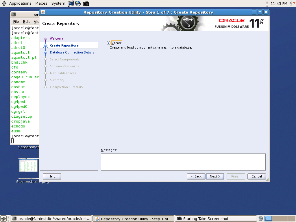 Oracle Fusion Applications: Creating Fusion applications database RCU