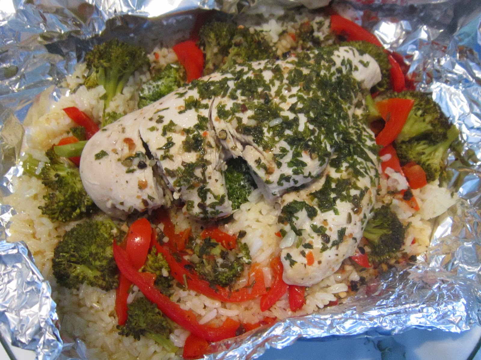 Spontaneously Creative: Chicken Packets