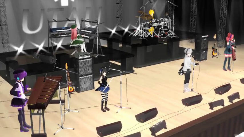 Videoclipes de Vocaloids: Still Alive in Love (MMD Band Edition)