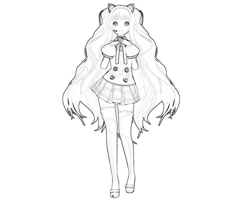 Vocaloid Coloring Pages Seeu