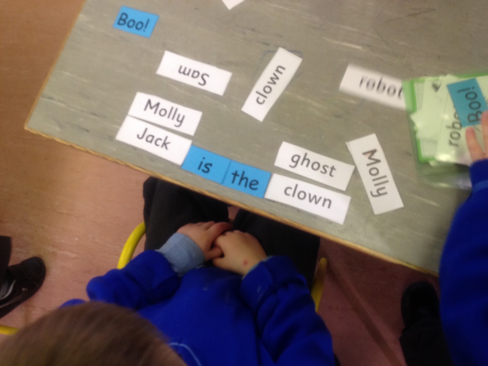 Literacy Site: Making sentences in Junior Infants