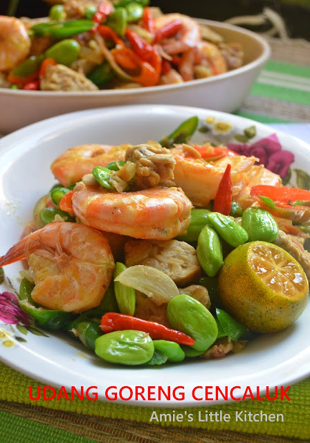 Udang Goreng Cencaluk - Amie's Little Kitchen