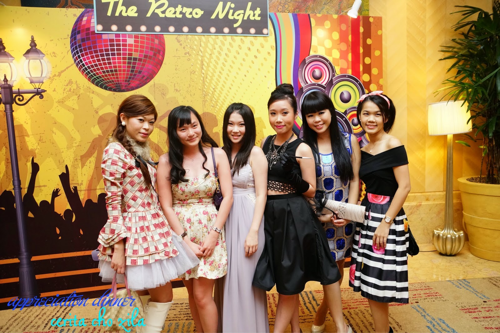 Idea untuk dinner tema retro atau 70an