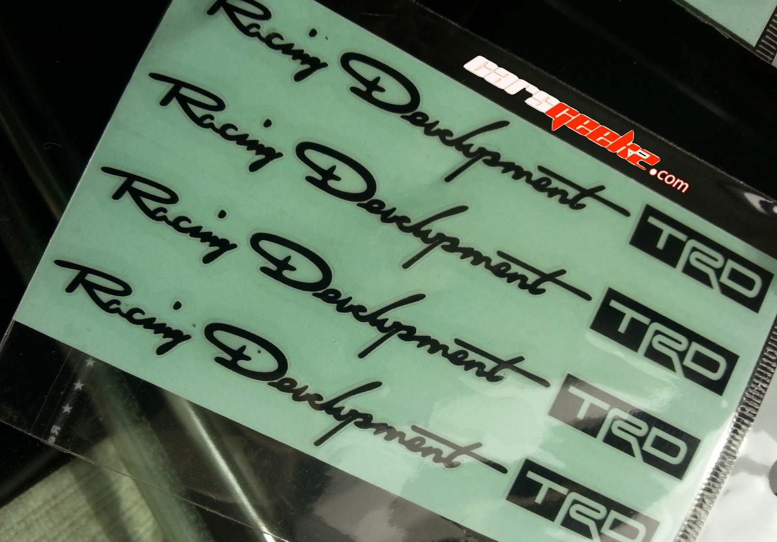 Racing Development TRD - Autodecals Racing Store Online
