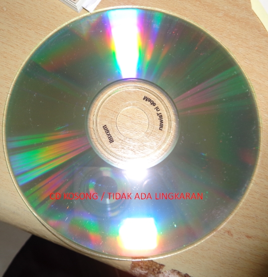 Membedakan CD/DVD Kosong dengan CD/DVD yang Sudah Terisi | Diary IT