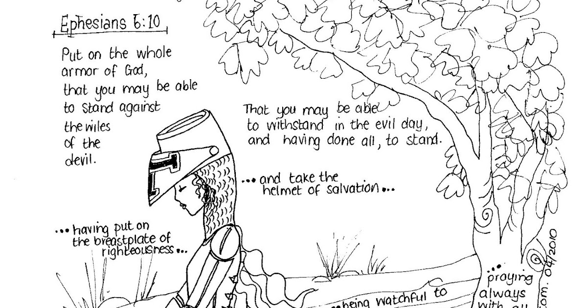 La Soñador ~: Weekly Bible Reading ~ Ephesians 6 ~ The Armor of God