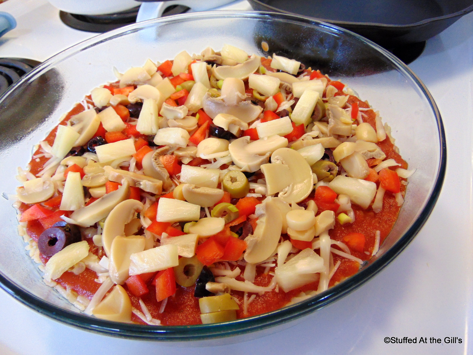 Pizza Rice Casserole