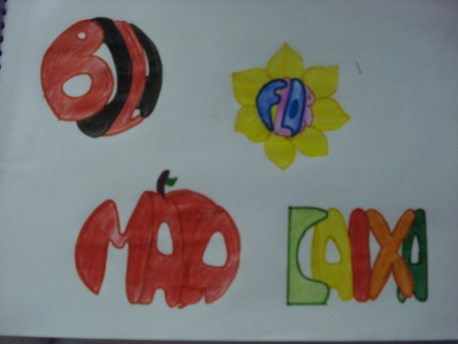 Perceber: Desenho com Letras