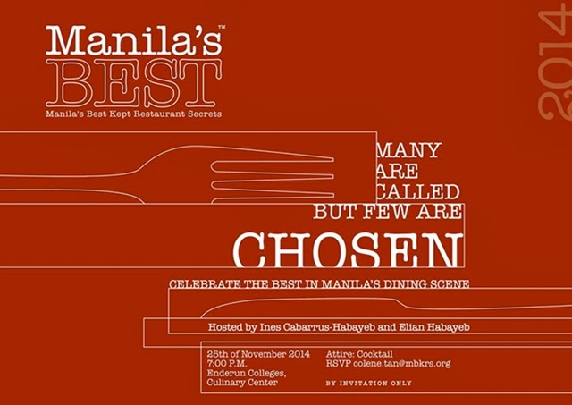 Best Restaurants in Manila According to MBKRS 2014 | YedyLicious Manila ...