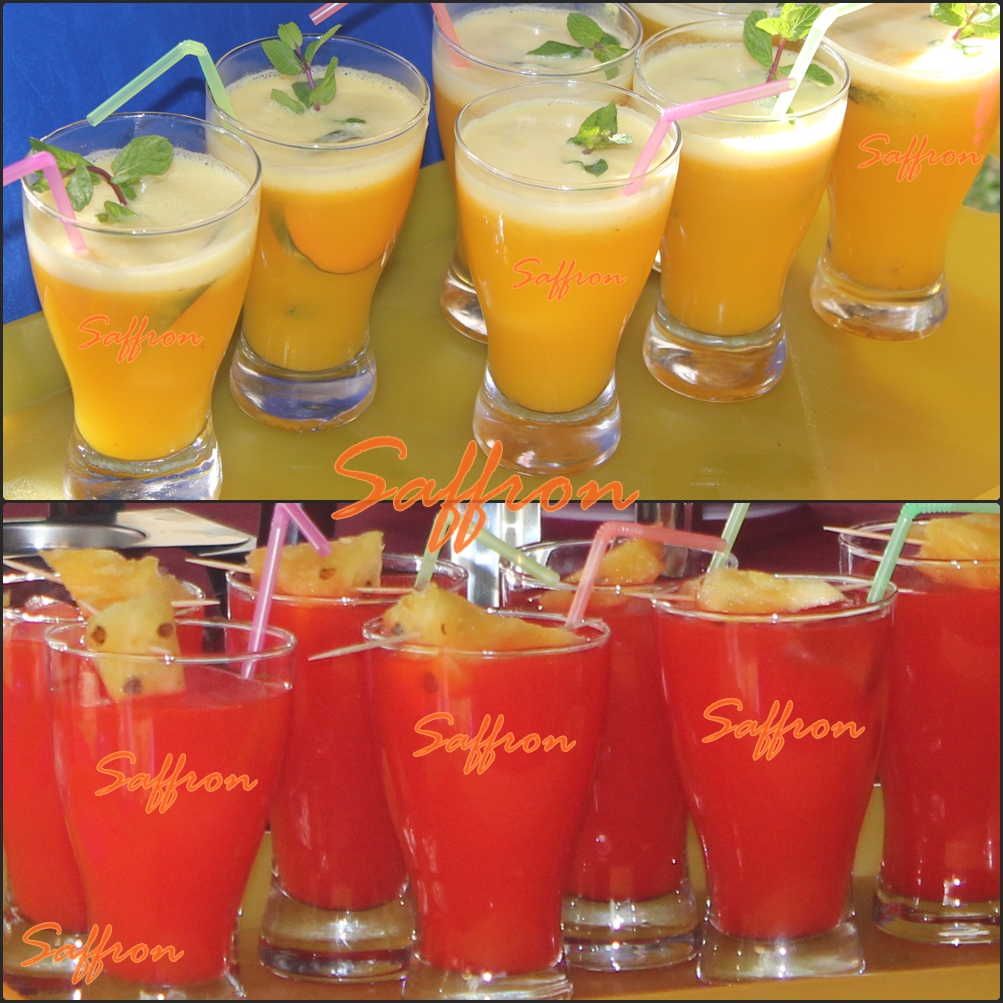 Saffron Catering and Event Planning: Ahhhh.....You Thirsty?! Juices ...
